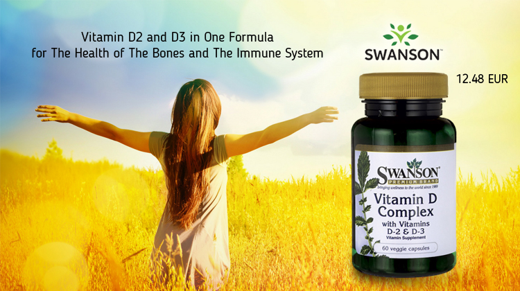 Vitamin D Complex with Vitamins D-2 & D-3 | Swanson Health Products Europe
