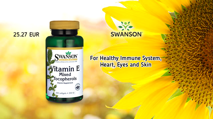 Vitamin-E-angereicherte Tocopherole | Swanson Health Products Europe