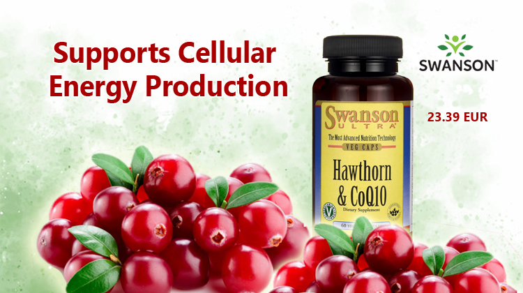Hawthorn & CoQ10 | Swanson Health Products Europe