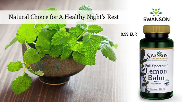 Full Spectrum Lemon Balm | Swanson Health Products Europe