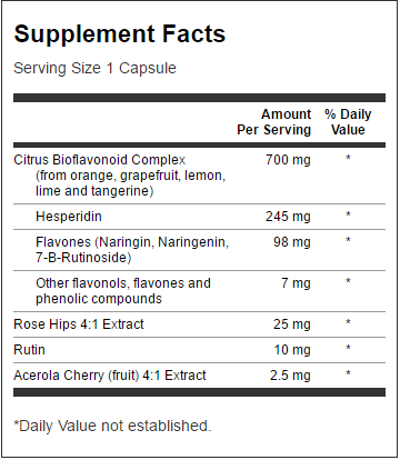 Full Spectrum Citrus Bioflavonoid Complex | Swanson Health Products Europe